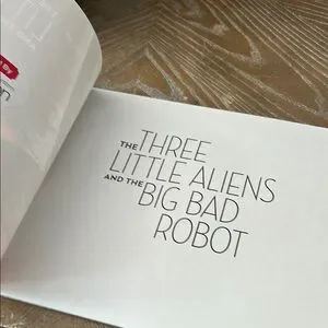 Other | The Three Little Aliens And The Big Bad Robot Book | Poshmark